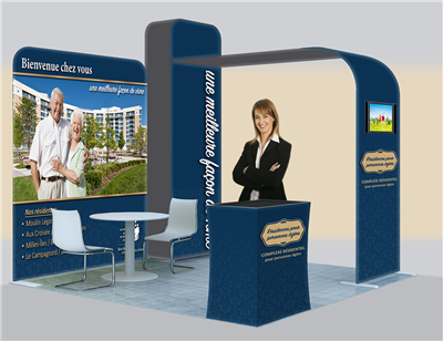 Kiosque promotionnel / Promo Booth